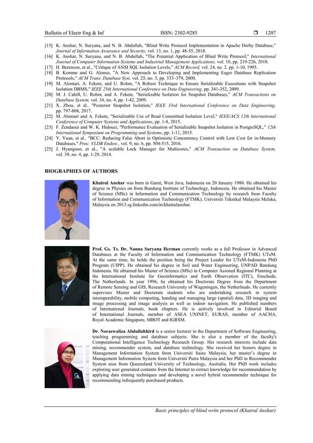 Basic principles of blind write protocol | PDF