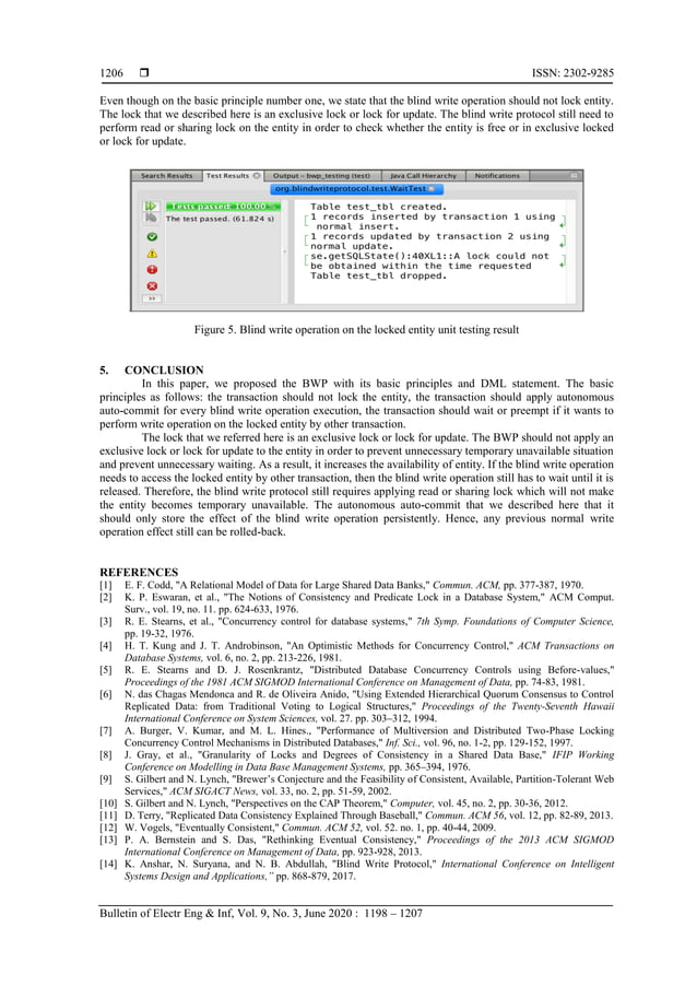Basic principles of blind write protocol | PDF