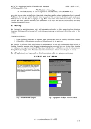 IOT based Automatic Colour Sorting Machine | PDF