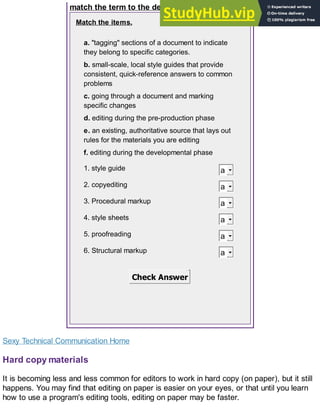 40. Technical Editing | PDF