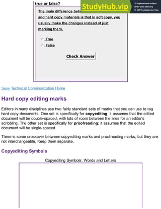 40. Technical Editing | PDF
