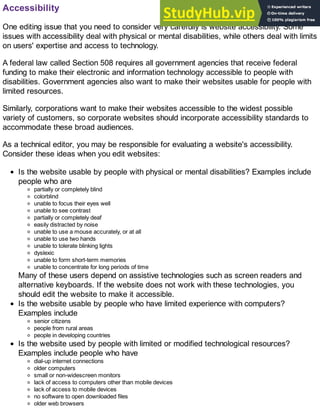 40. Technical Editing | PDF