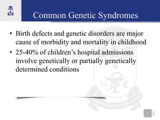 Genetic syndromes of children and developmental disorders | PDF