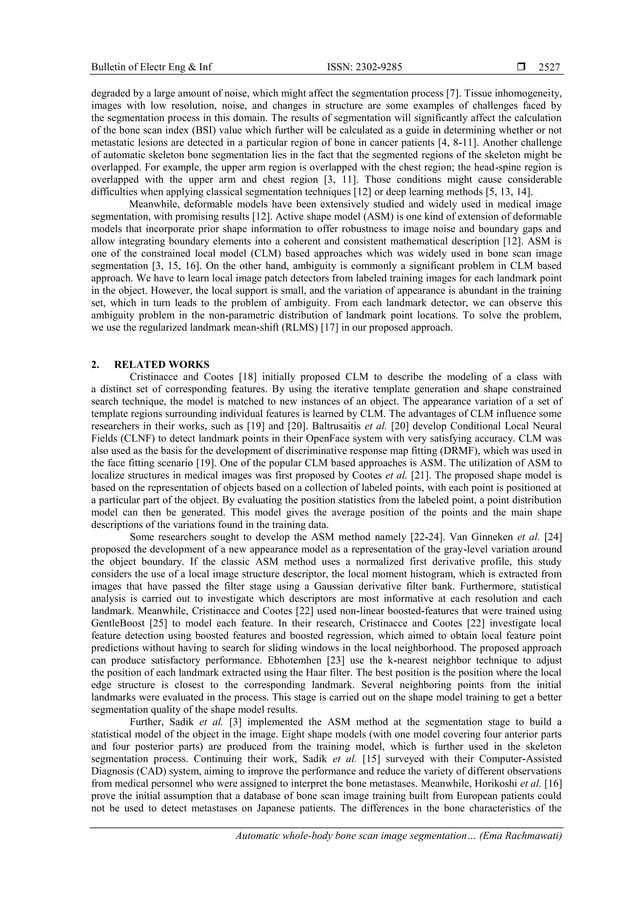 Automatic Whole Body Bone Scan Image Segmentation Based On Constrained