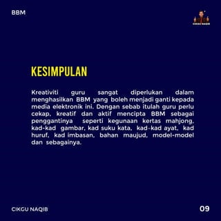BBM (Bahan Bantu Mengajar) | PDF