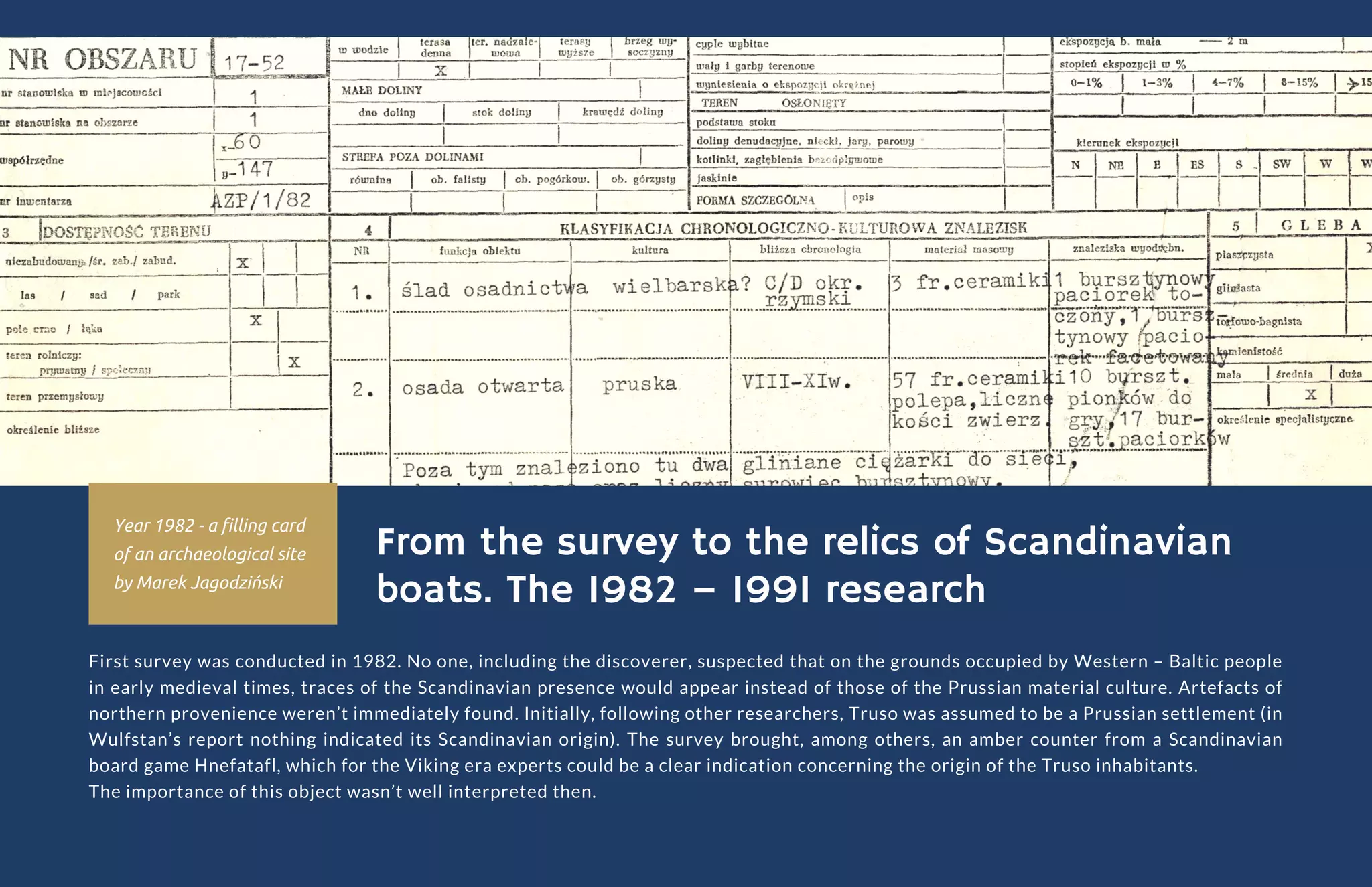 Truso - a legend discovered. 40 years of the settlement's research | PDF