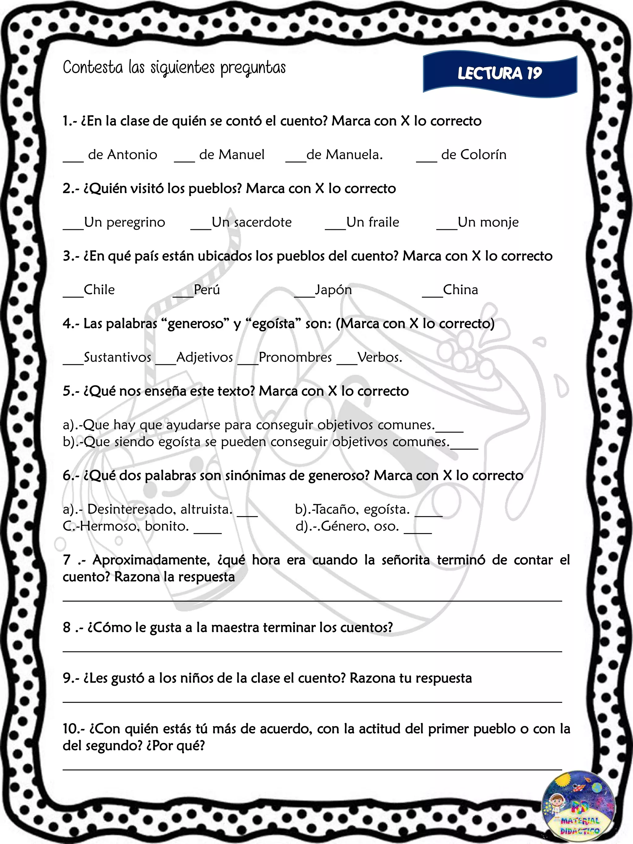 40 lecturas-comprension-lectora | PDF