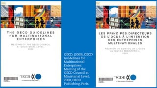 40 years of the OECD Guidelines for Multinational Enterprises: 1976 ...