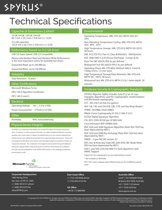 SPYRUS Secure Portable Workplace and Portable Workplace | PDF