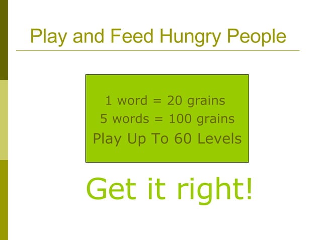 400 Grams Of Rice | PPT