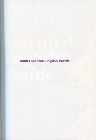 4000 essential english words book 4 | PDF