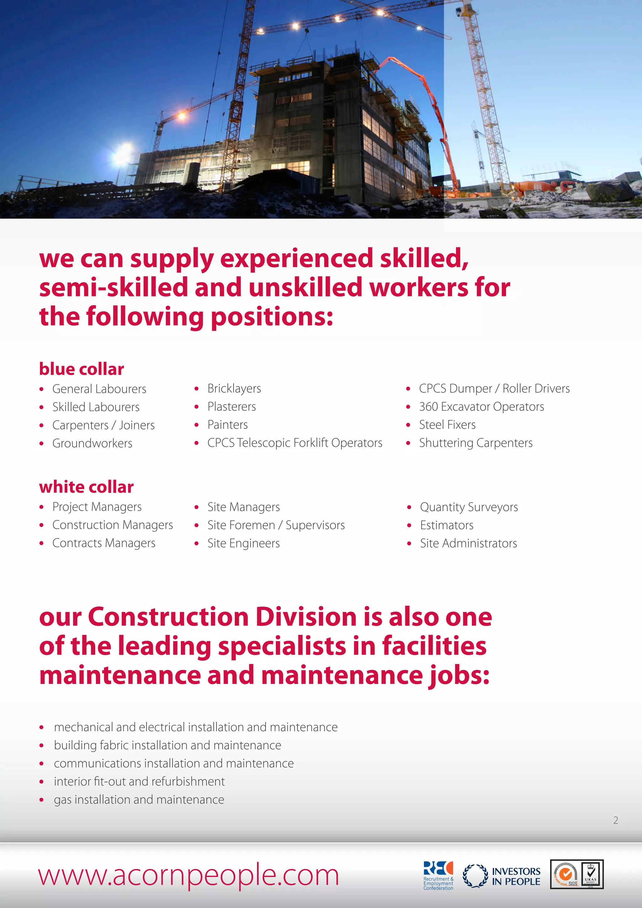 Construction & Trades | PDF