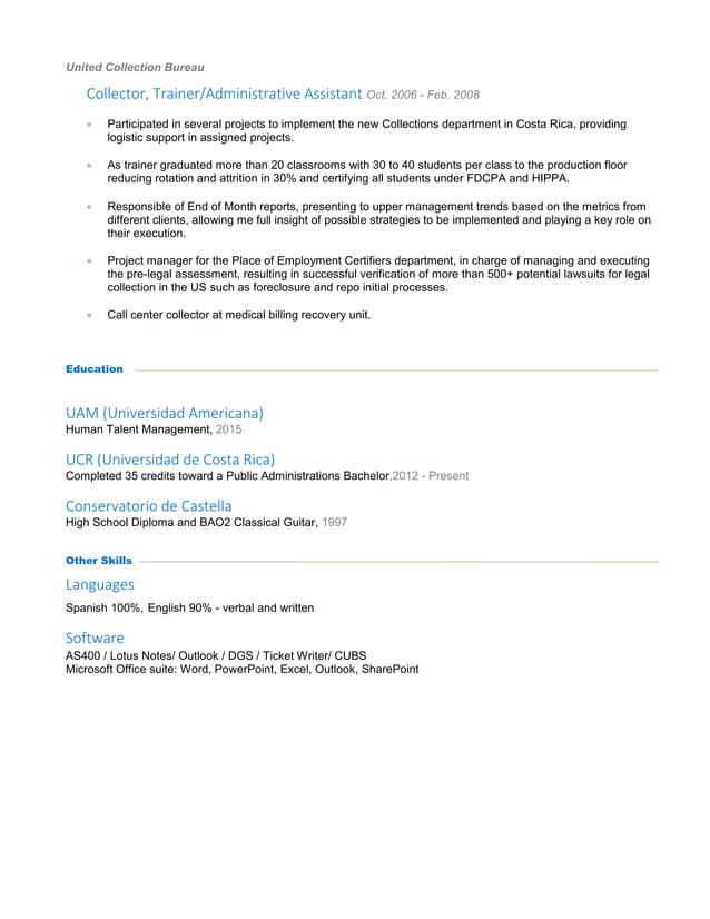 Jorge Guido Resume cc updated | PDF