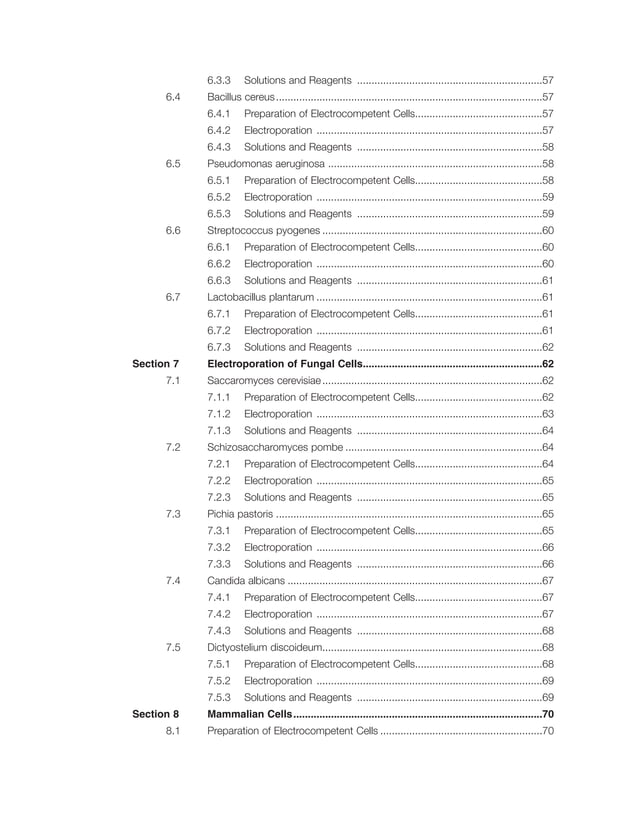 Gene pulser xcell electroporation system (English manual) | PDF | Biotech and Biomedical ...