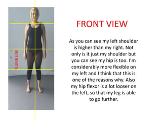 Posture Analysis | PPTX