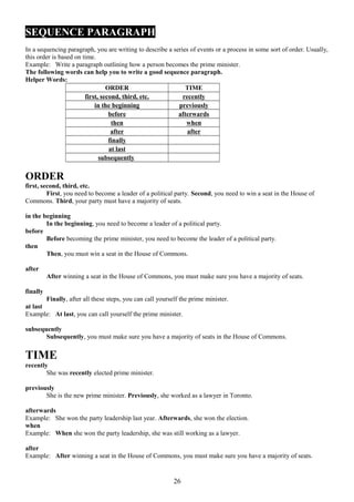 Paragraph Writing | PDF