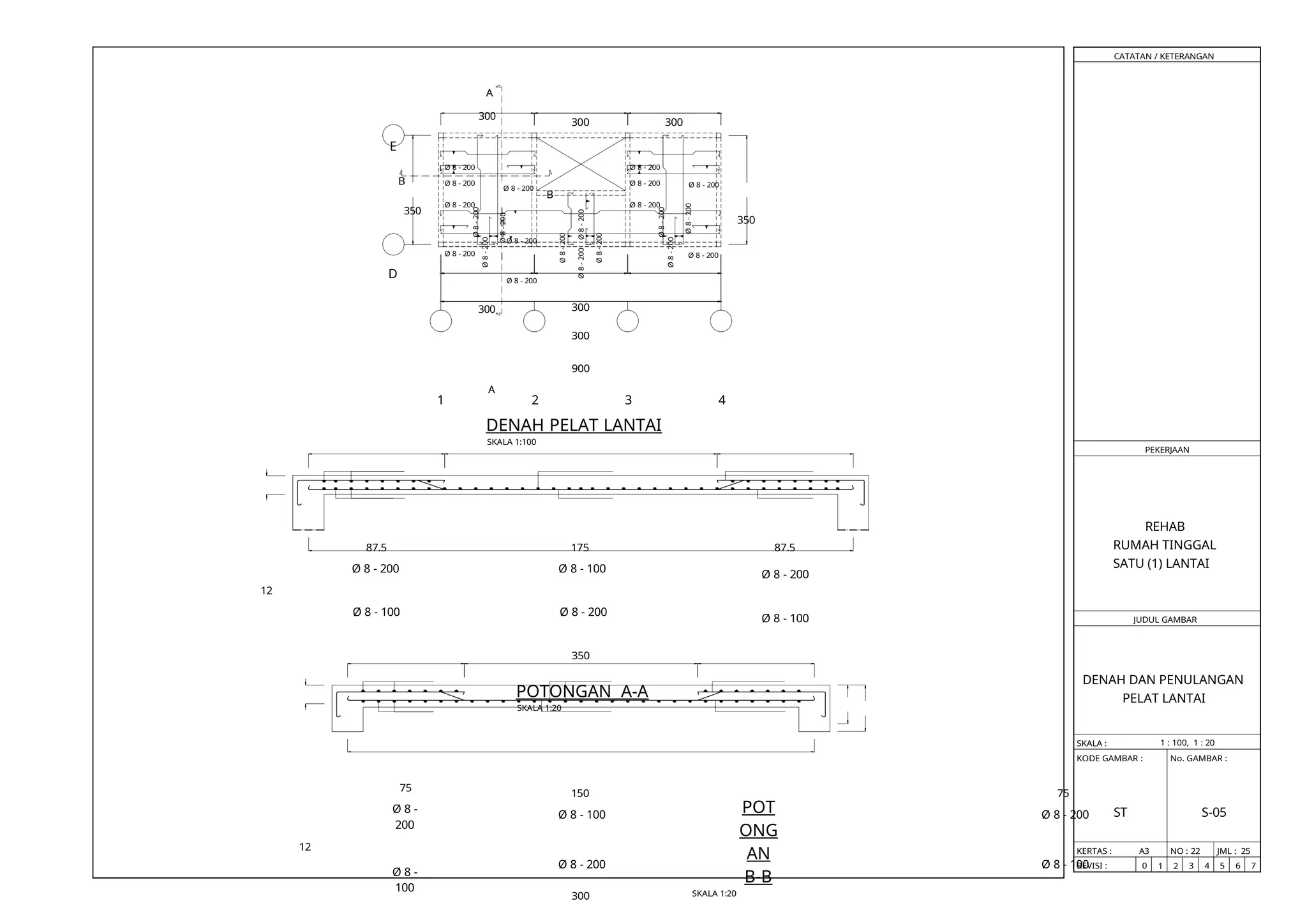 400843900-Denah-dan-RAB-rumah-dua-lantai[1].docx