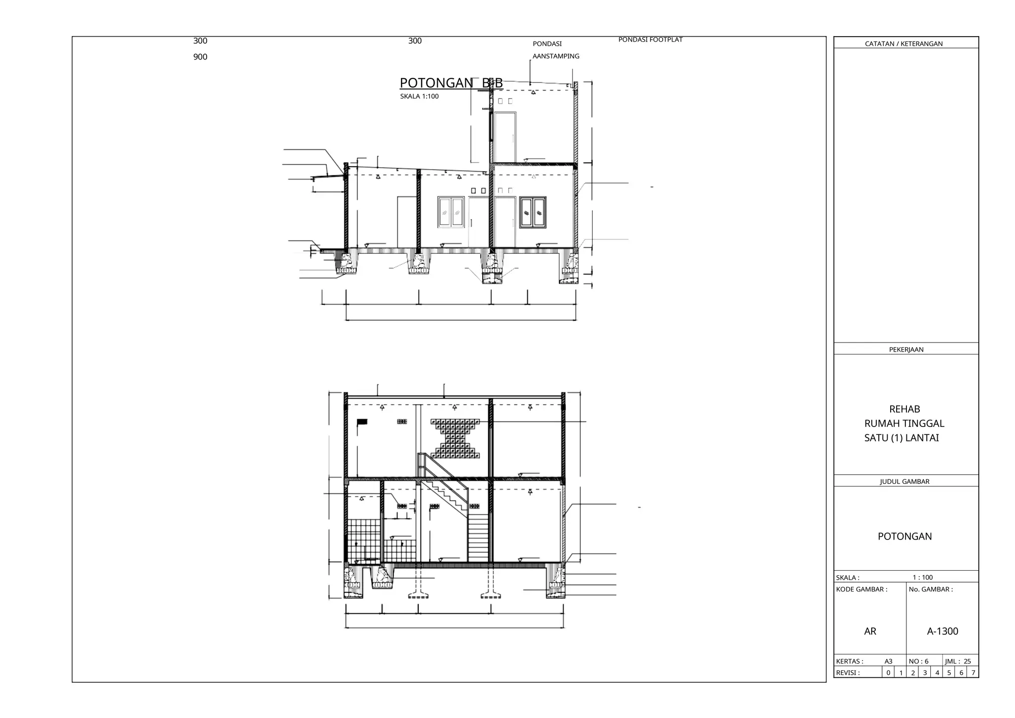 400843900-Denah-dan-RAB-rumah-dua-lantai[1].docx