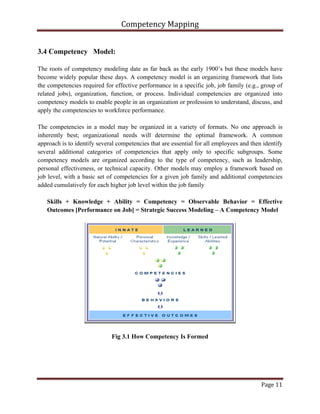40086768 competency-mapping | PDF | Resume Writing and Advice | Job Search