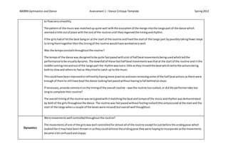 400896 template for dance critique new spr13 | DOCX
