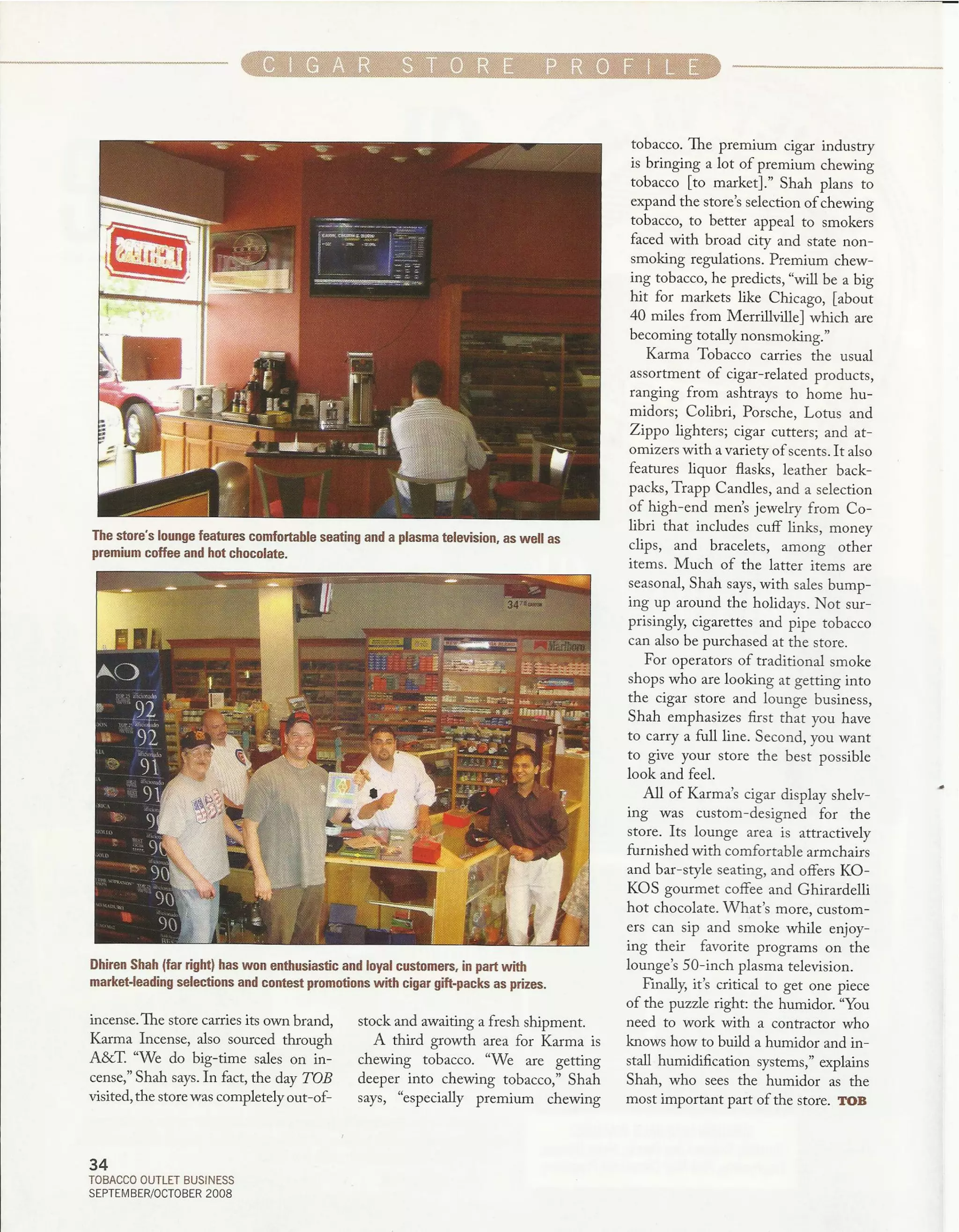 Tobacco outlet Magazine- Interview | PDF