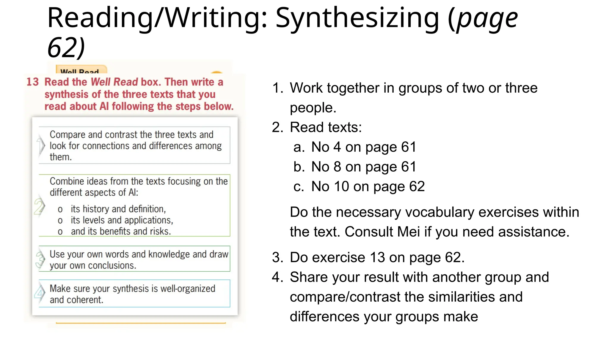 400B Unit 4 Chapter 1 - PPT Slides - Topic: A.I - Level B2 CEFR | PPTX