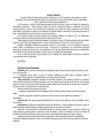 400 De Retete Culinare Pentru Copilul Tau 0 3 Ani Doc