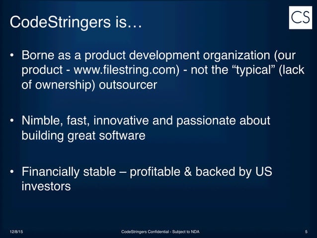 CodeStringers | PPT