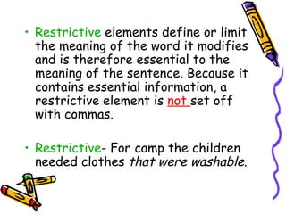 400 Final Comma Project Ppt | PPT