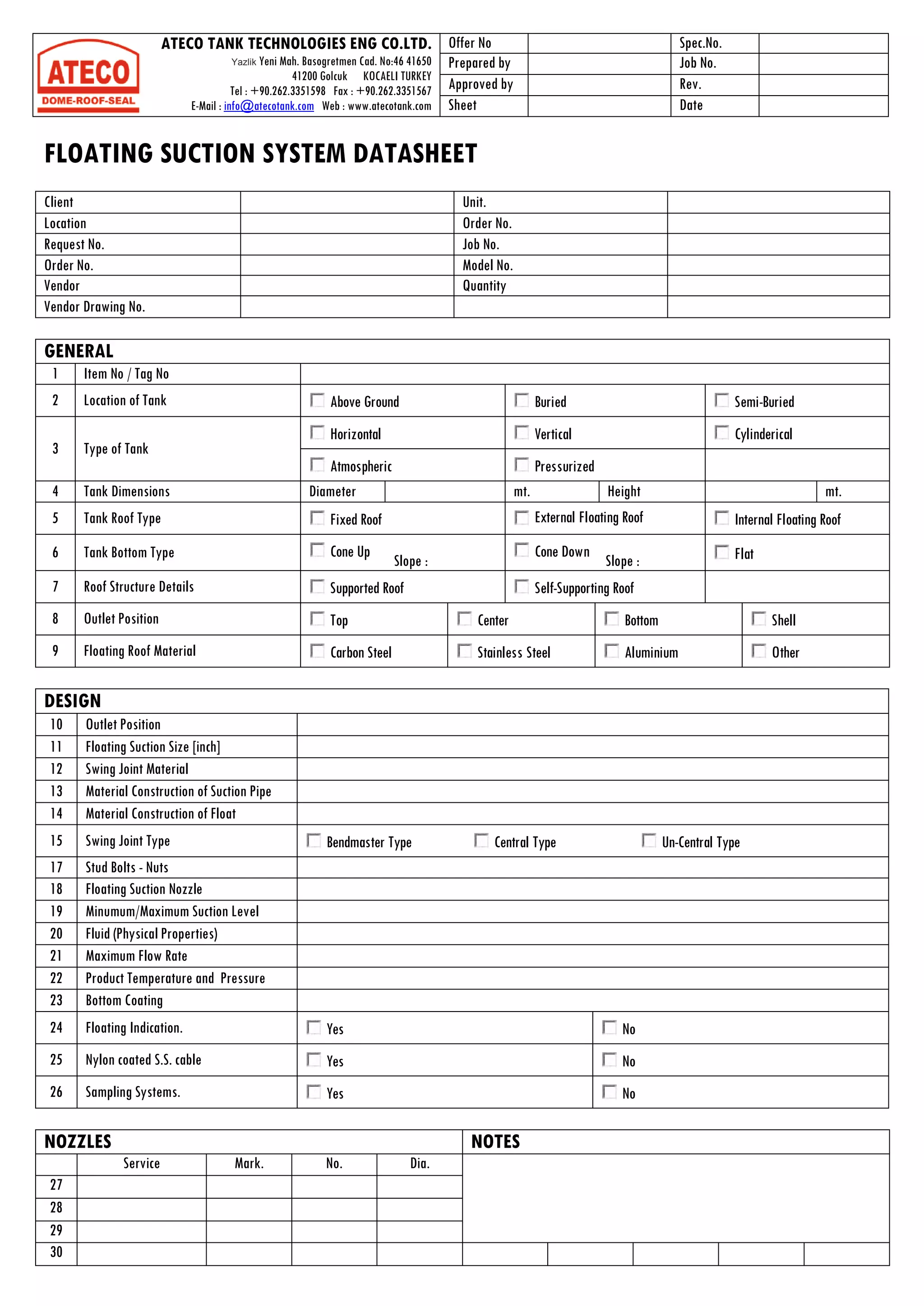 400 floating suction arm datasheet form button | PDF