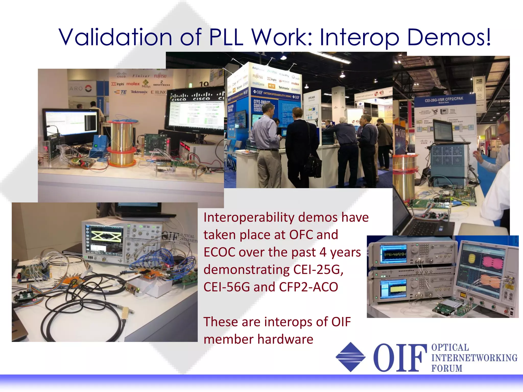 OIF on 400G for Next Gen Optical Networks Conference | PPT