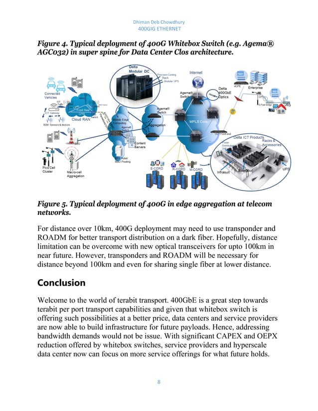 400 Gigabits Ethernet | PDF