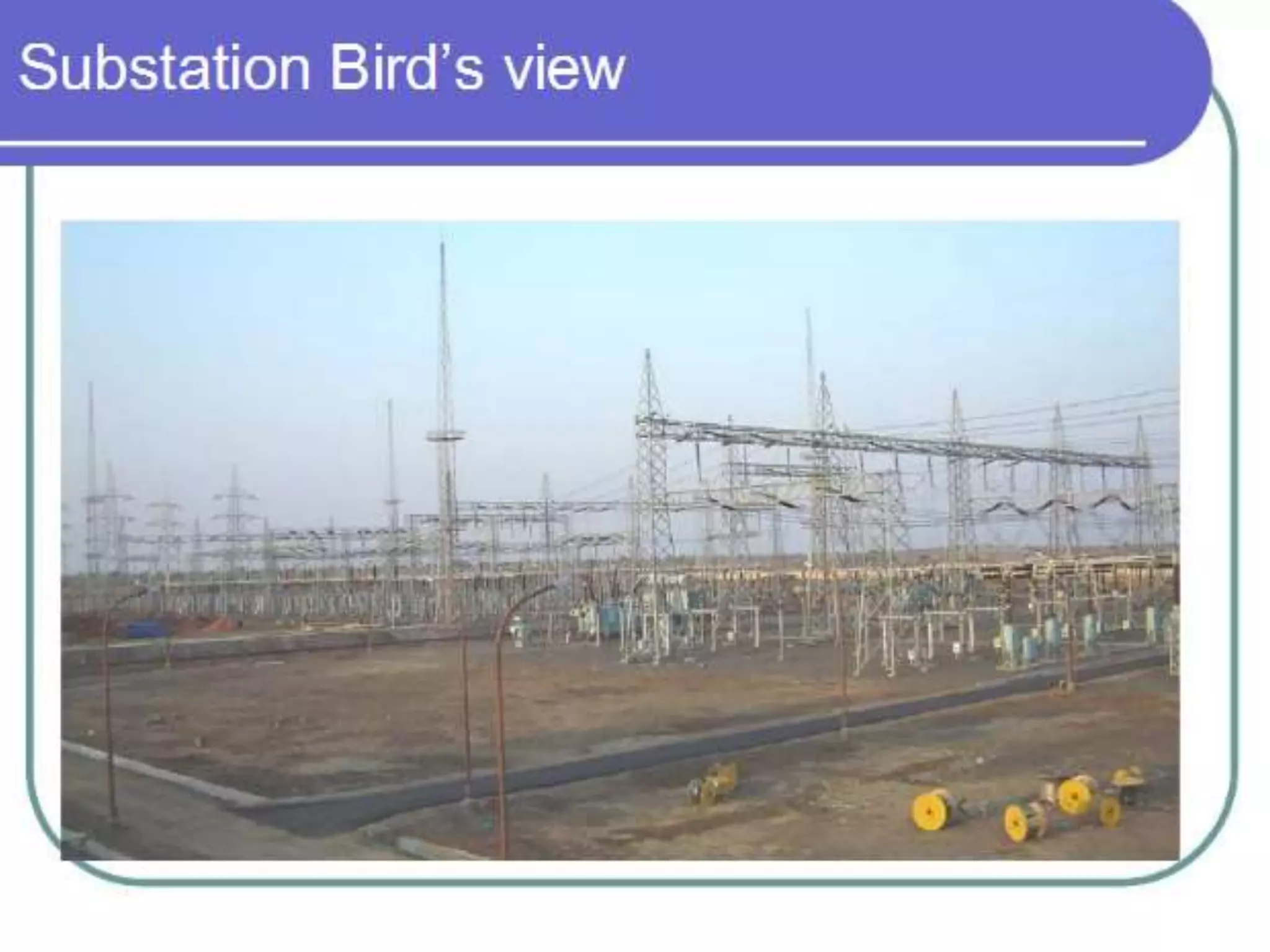 400kv sub-station-final-ppt-by-mohit | PPTX