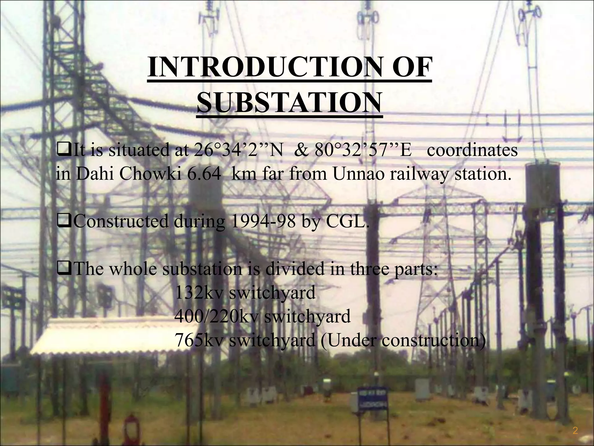 400kv-Substation-Training-report-Unnao-India.ppt