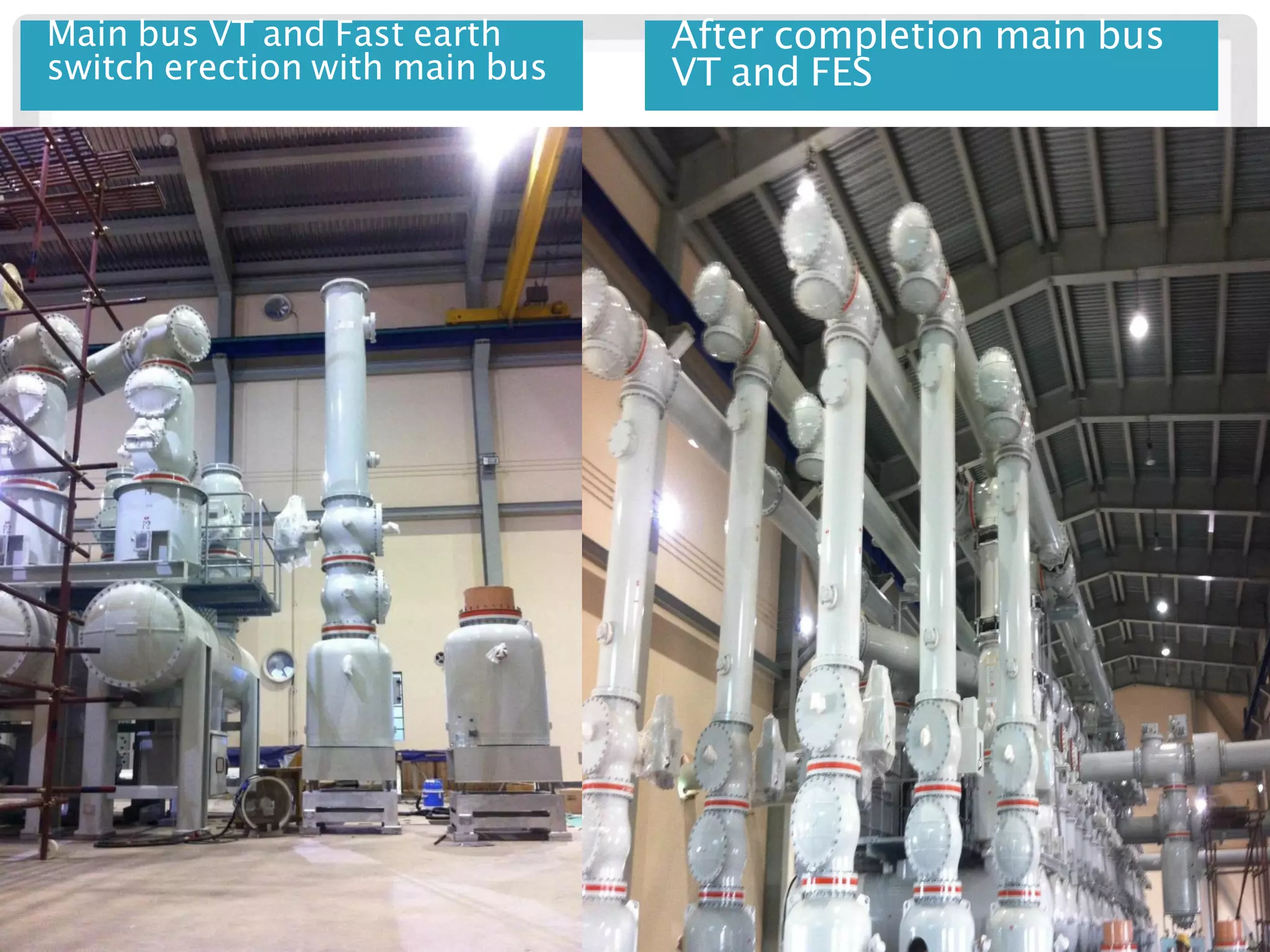 400kV GIS Substation Erection Sequence | PDF