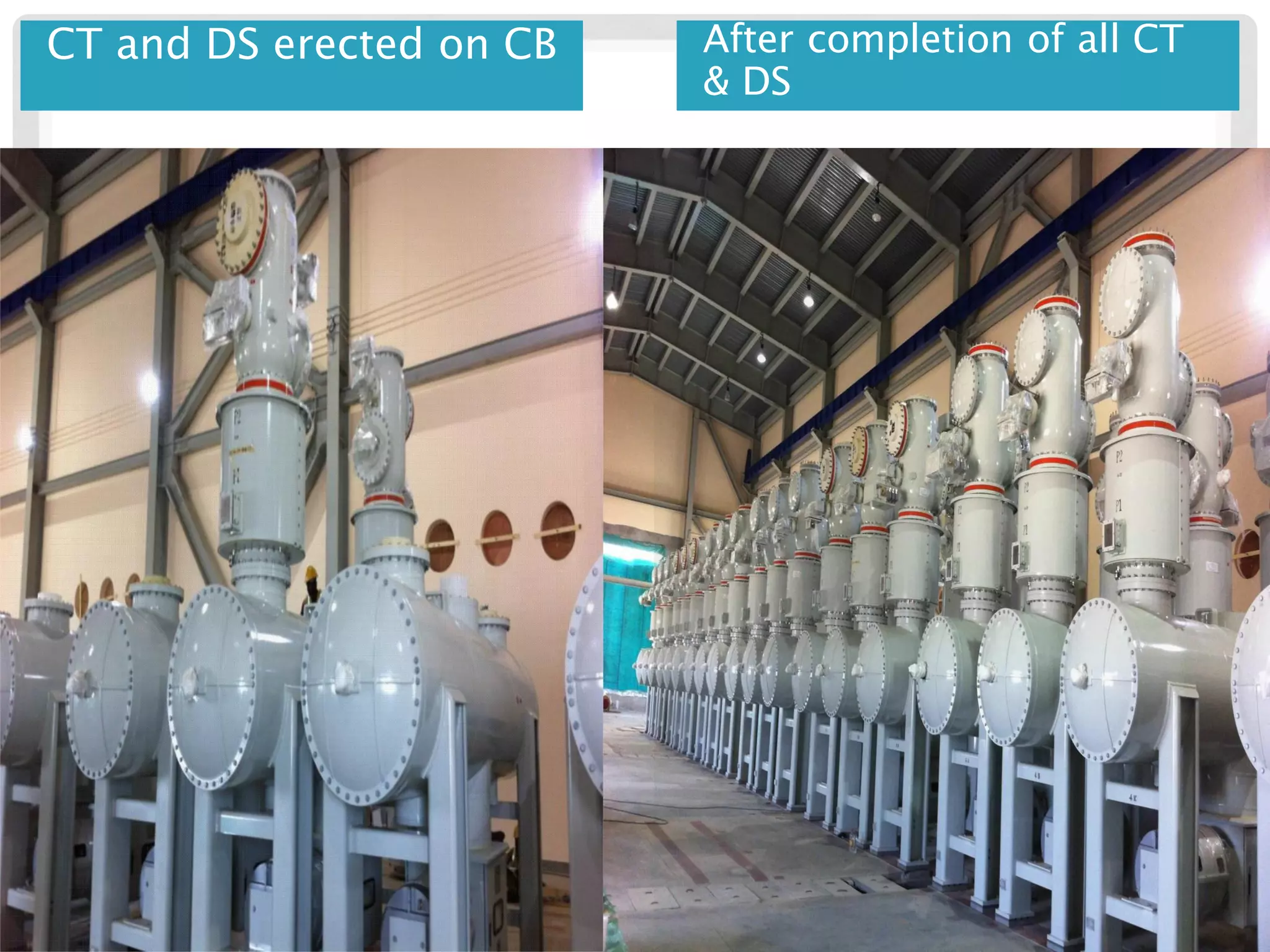 400kV GIS Substation Erection Sequence | PDF