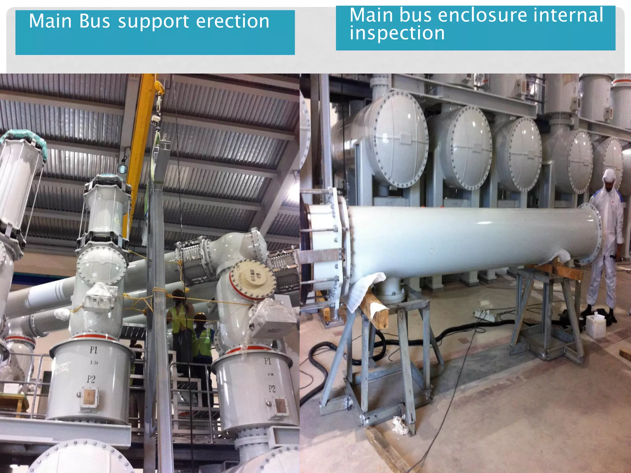 400kV GIS Substation Erection Sequence | PDF