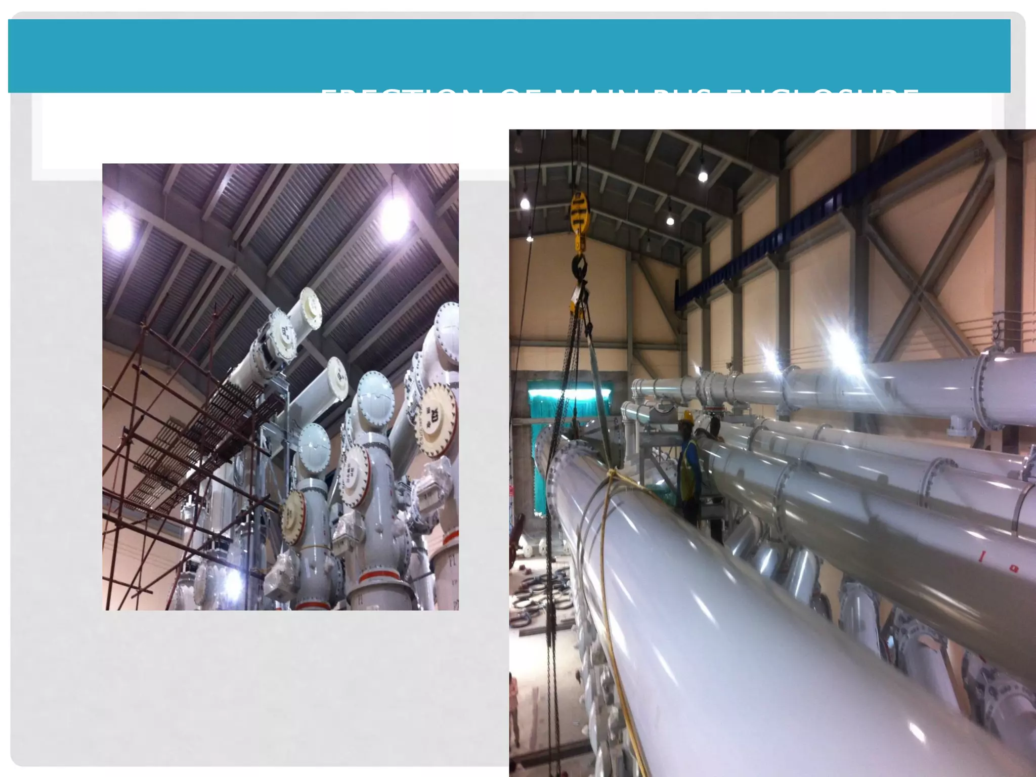 400kV GIS Substation Erection Sequence | PDF