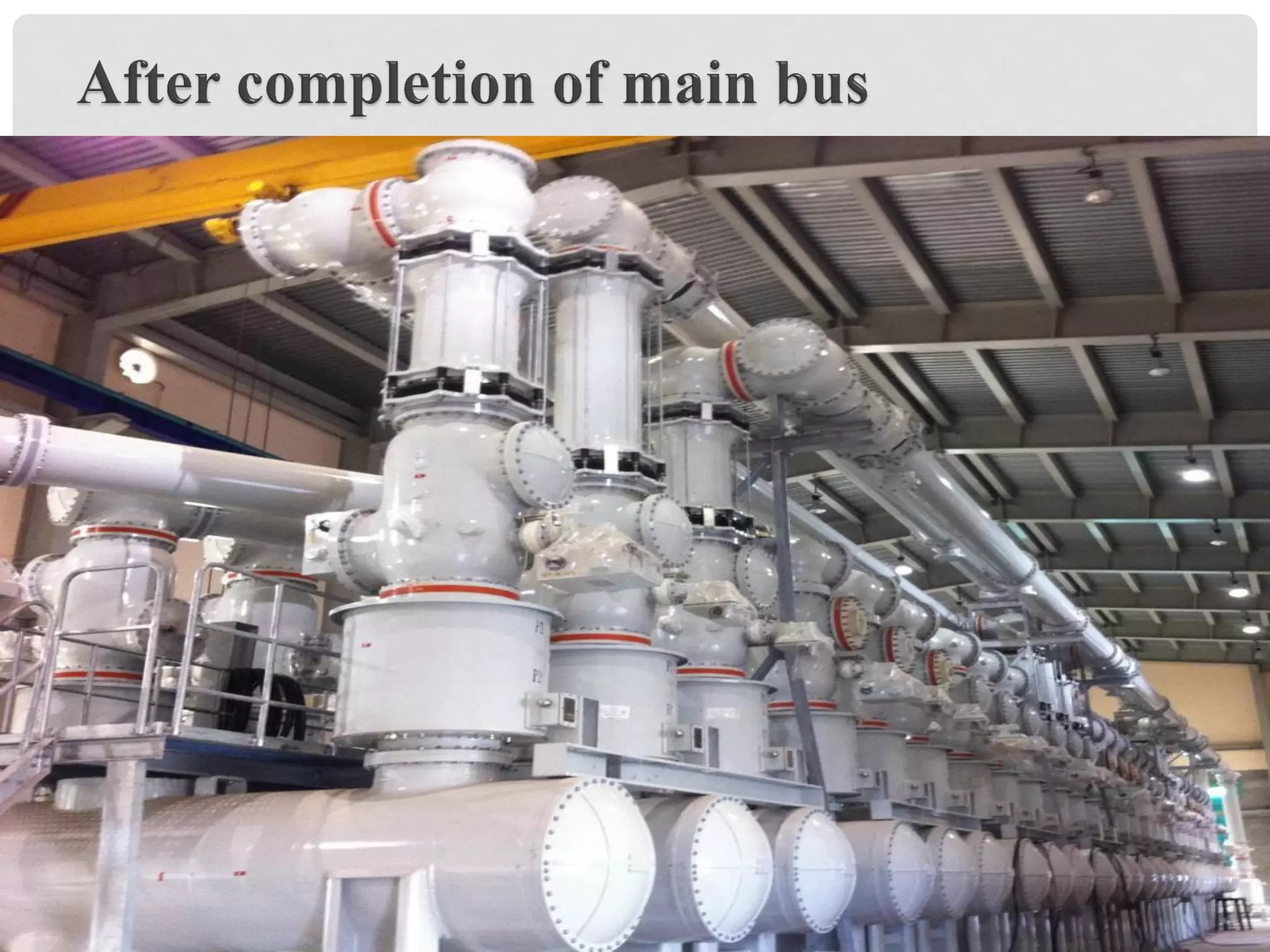 400kV GIS Substation Erection Sequence | PDF
