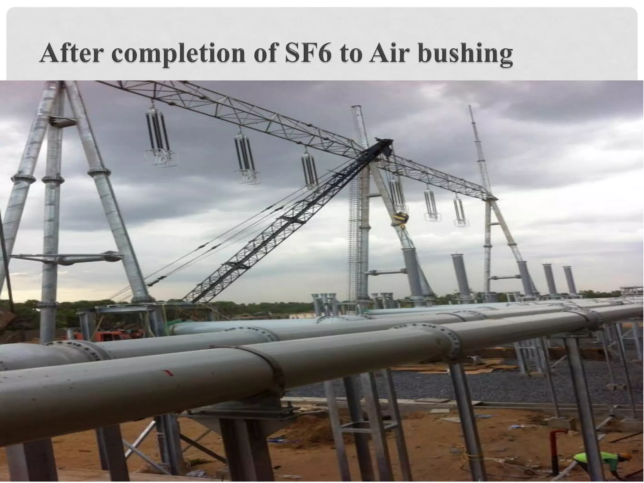 400kV GIS Substation Erection Sequence | PDF