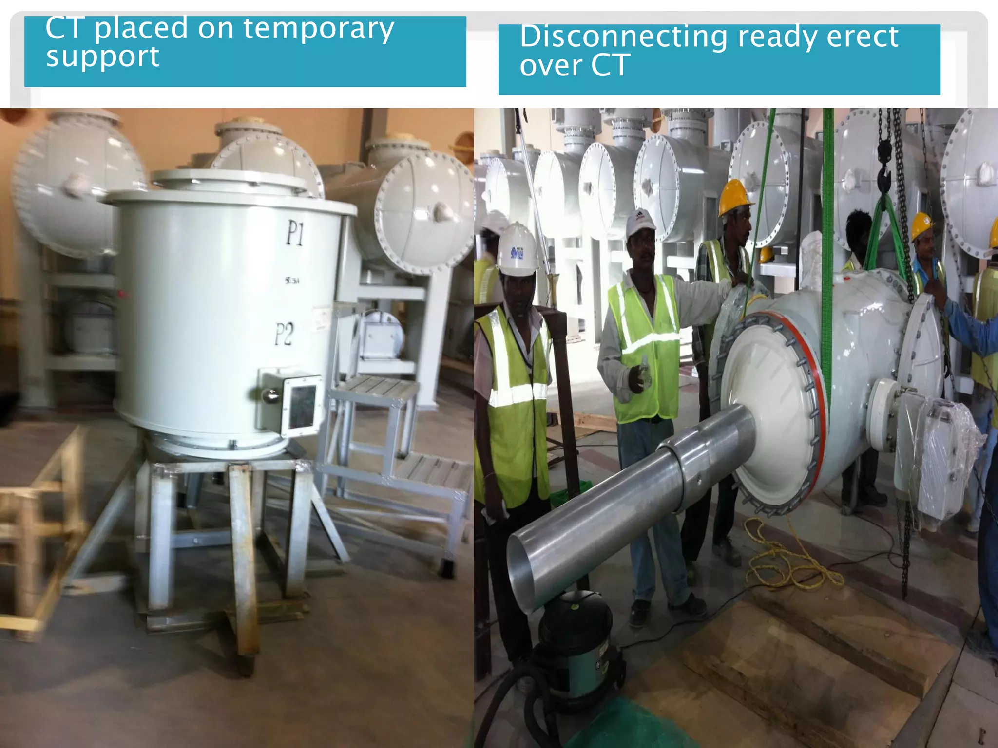 400kV GIS Substation Erection Sequence | PDF