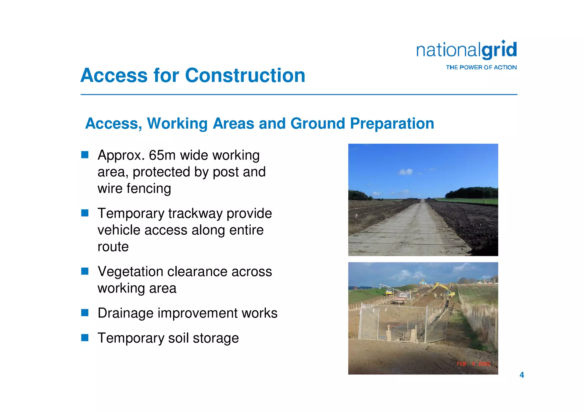 400kV Undeground Cable Construction - Installation, Trenching ...