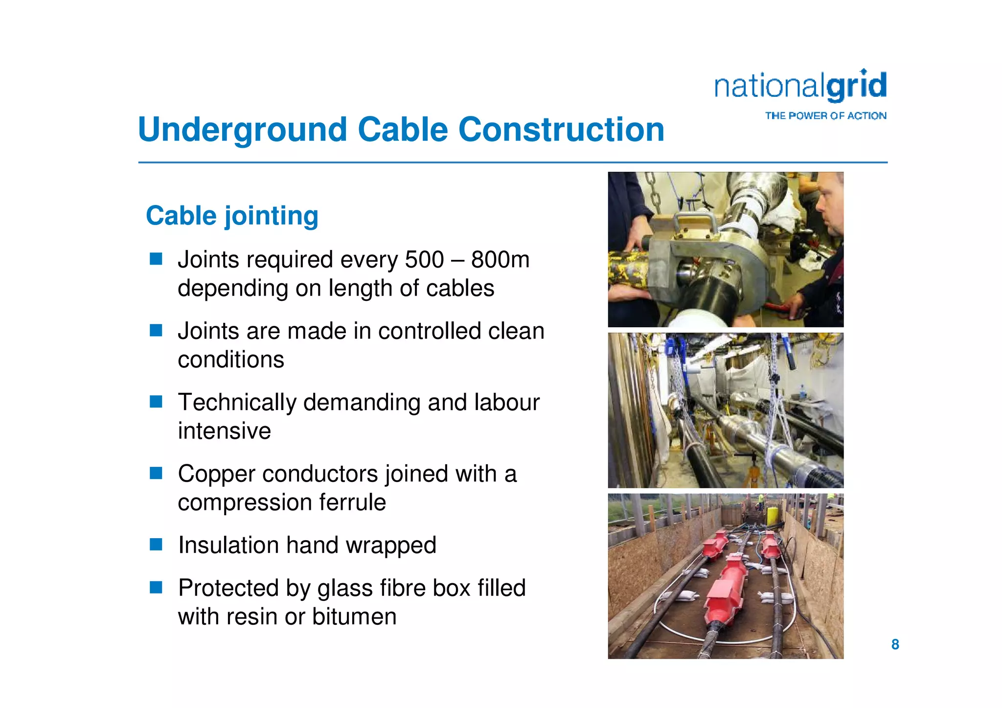 400kV Undeground Cable Construction - Installation, Trenching ...