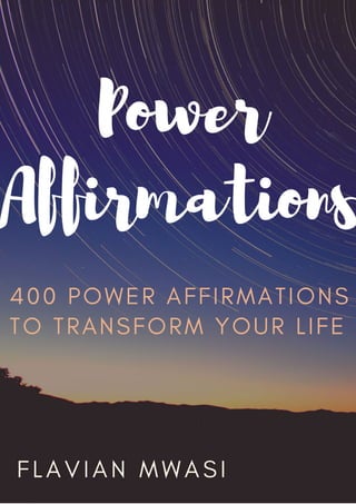 400 Power Affirmations | PDF