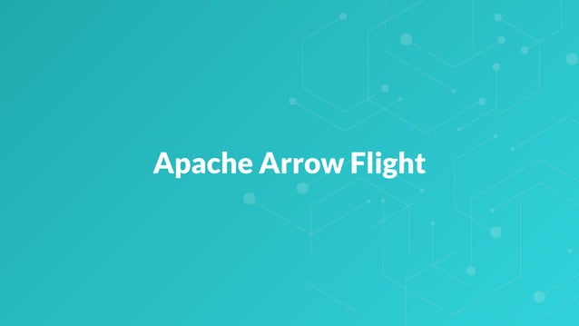 The Data Lake Engine Data Microservices in Spark using Apache Arrow Flight | PPT