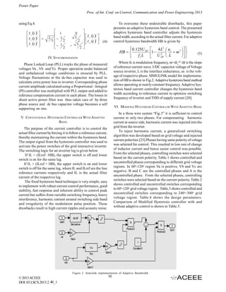 Adaptive Modified Minimally Switched Hysteresis Controlled Shunt Active Power Filter for ...