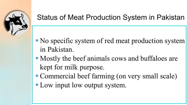 401 - Lecture No. 03 - Meat Production Systems.pptx | Agriculture ...