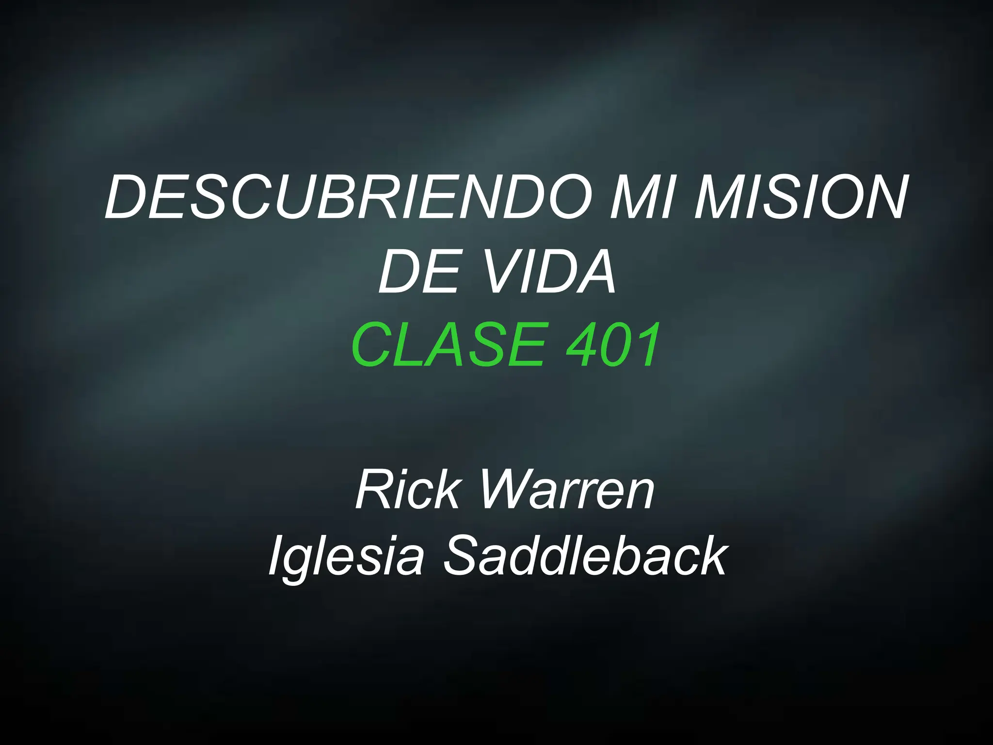 401- es un diapositiva para ayudar en el crecimiento de la iglsia y el ...
