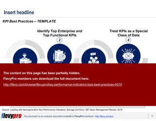 [Whitepaper] Key Performance Indicators (KPIs): Best Practices | PPT