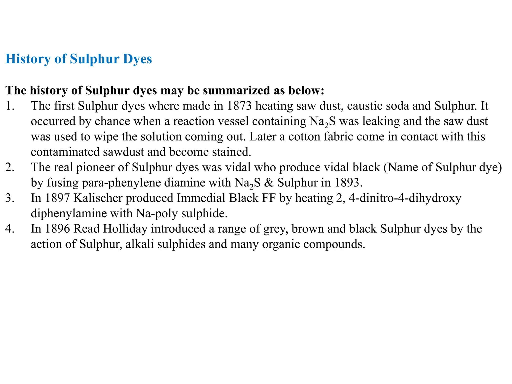 wet processing engineering( dyes) Sulphur dye | PPTX